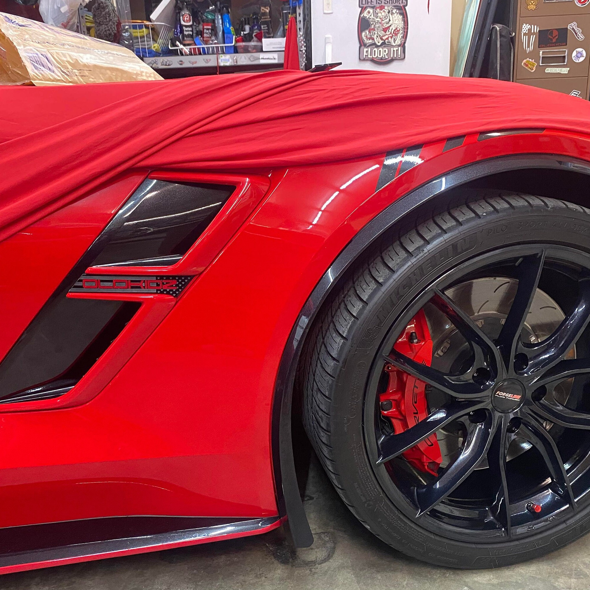 Custom C7 Grand Sport Corvette Fender Emblems - Etsy