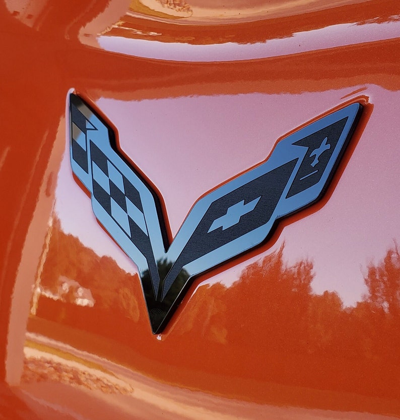 C7 Corvette Emblems Front and Rear Included. - Etsy