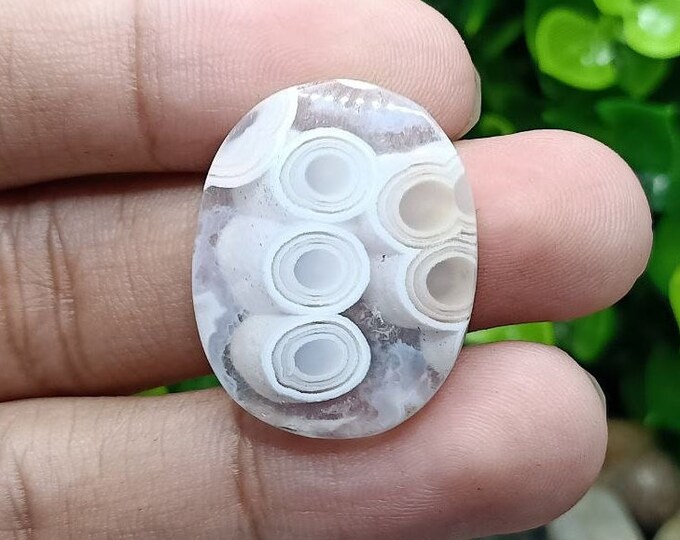 Super Rare Plume Agate White Flufy Cloudy Pattern on Chalsedony Ocean ...