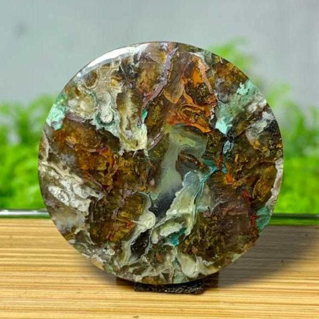 Multycolor Native Copper in Chalcedony Ll Chrysocolla Copper Ll ...