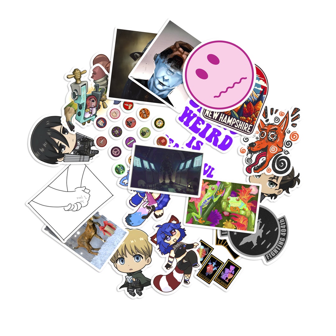 Sticker Pack 20 Tattoo and Art New Hampshire Stronger Than A Kajillion ...