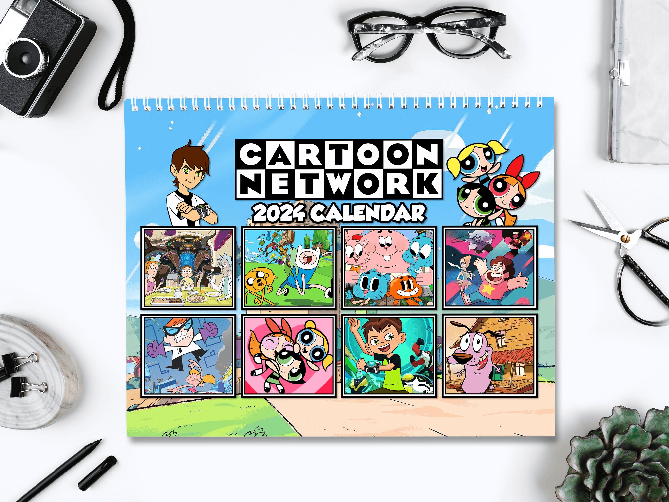 Desktop Calendars 2024 Cartoon Network sold by Valet Celestial | SKU 4206190 | Printerval UK