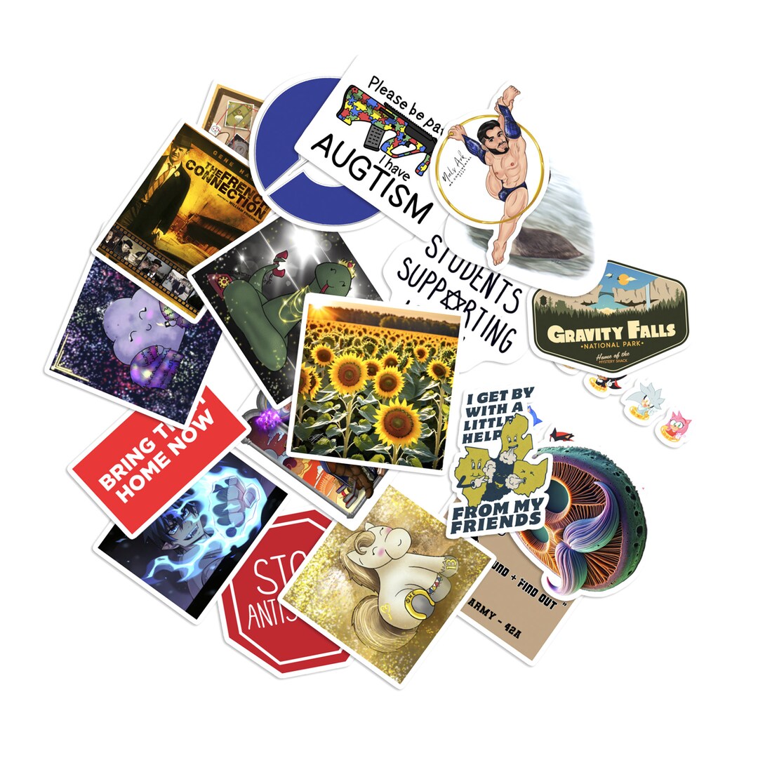 Sticker Pack 20 Gravity Falls National Park Home of the Mystery Shack ...