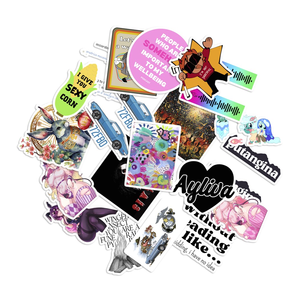 Sticker Pack 20 Kafka Rabbit Succubus Marin 2 4 Succubus Marin 1 4 Take ...