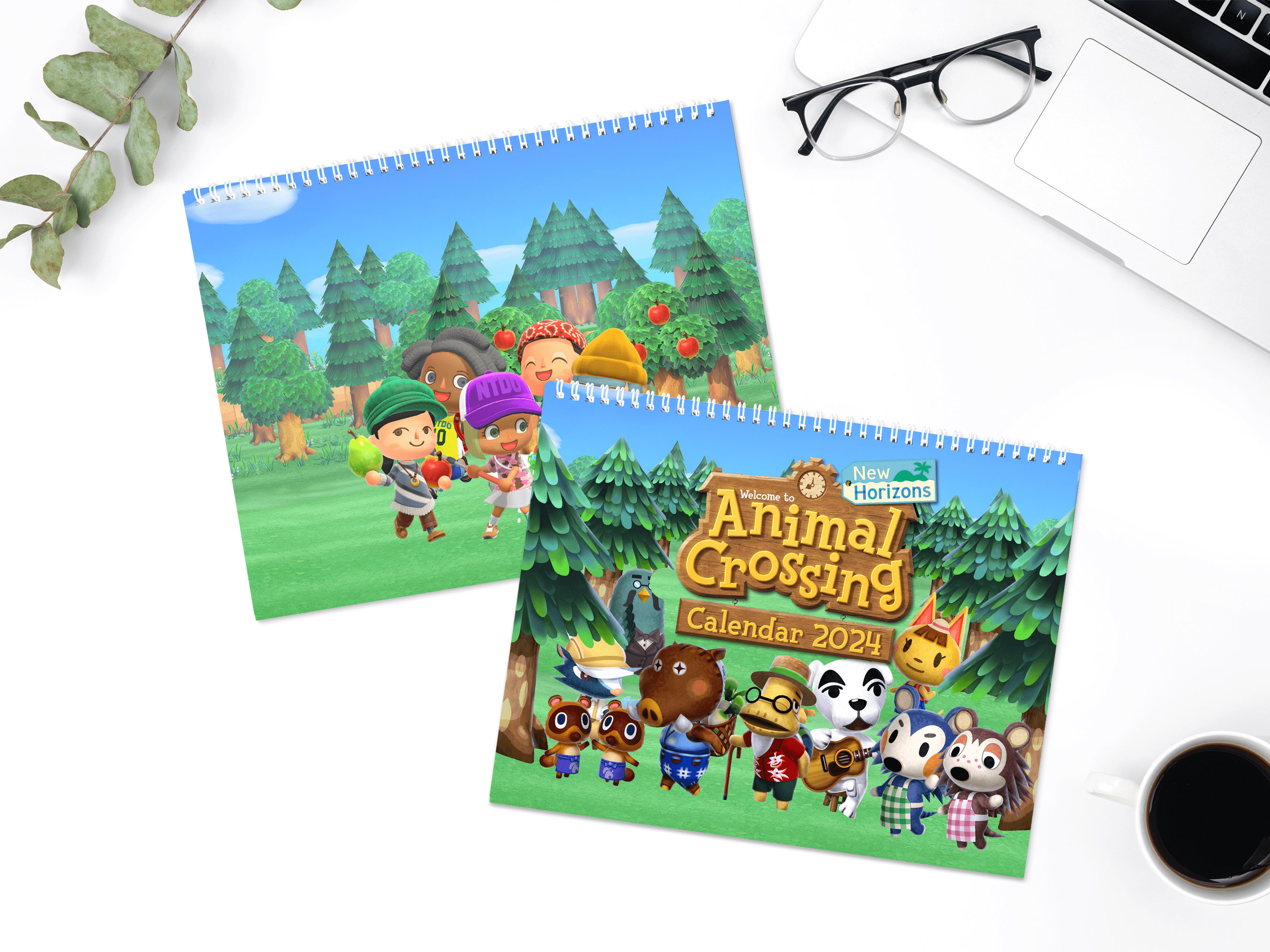 Desktop Calendars 2024 Animal Crossing sold by Valet Celestial | SKU ...