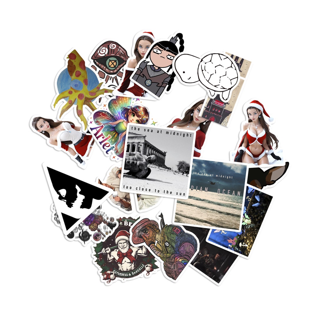 Sticker Pack 20 Henny Benny for Alex Fairy Arlet John Soap Mactavish ...