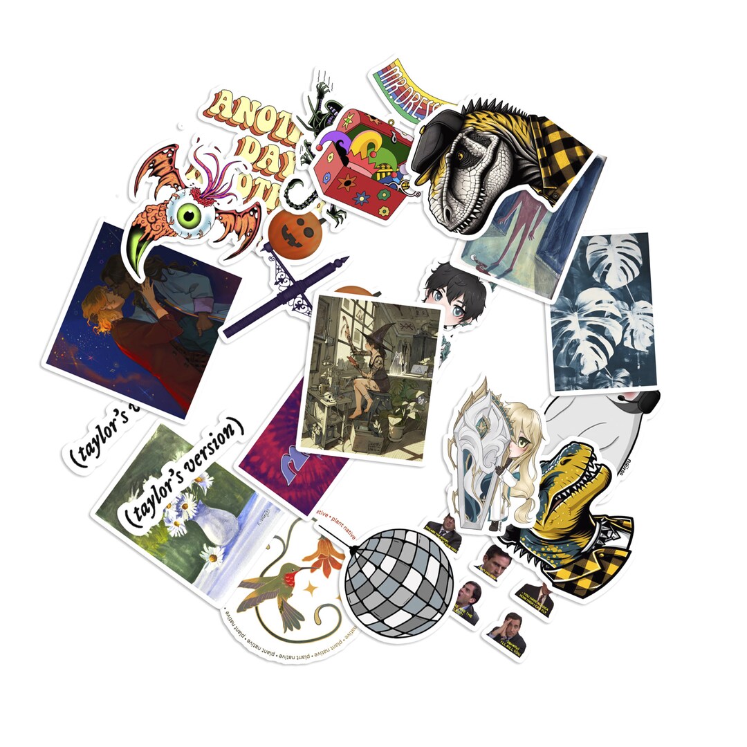 Sticker Pack 20 Scott Quotes From Another Day Another Slay Mirrorball ...