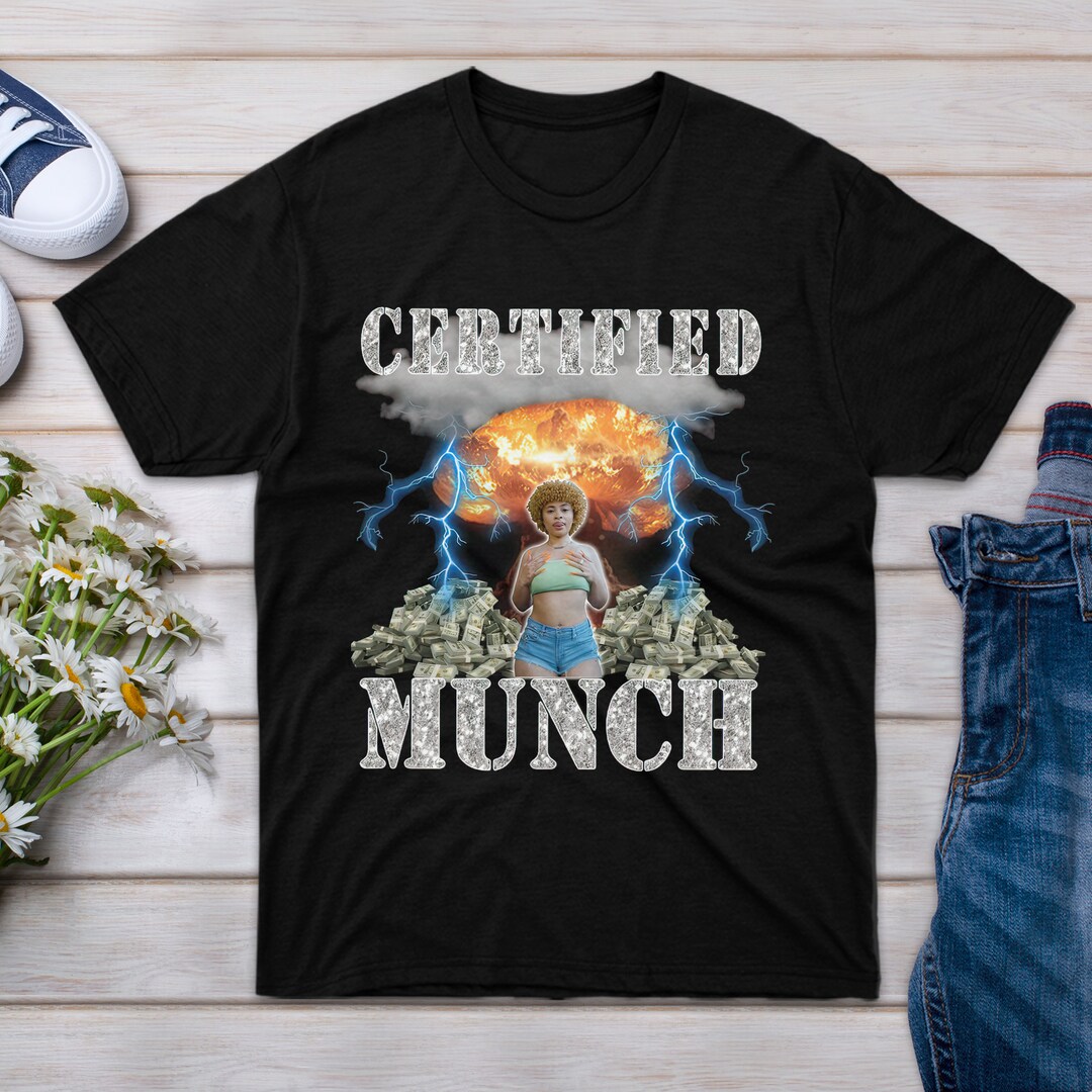 T-shirt Proud Family Munch Women Certified Sleeve Munch Friend Ice Boy ...