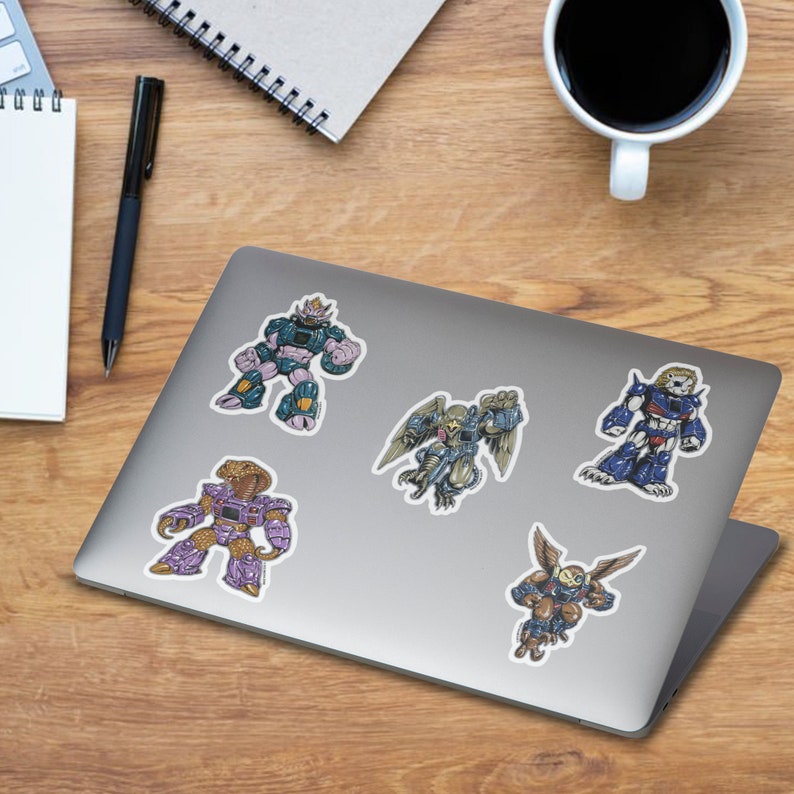 Sticker Pack 20 Warrior Hawk Warrior Frilled Lizard Warrior Flying ...