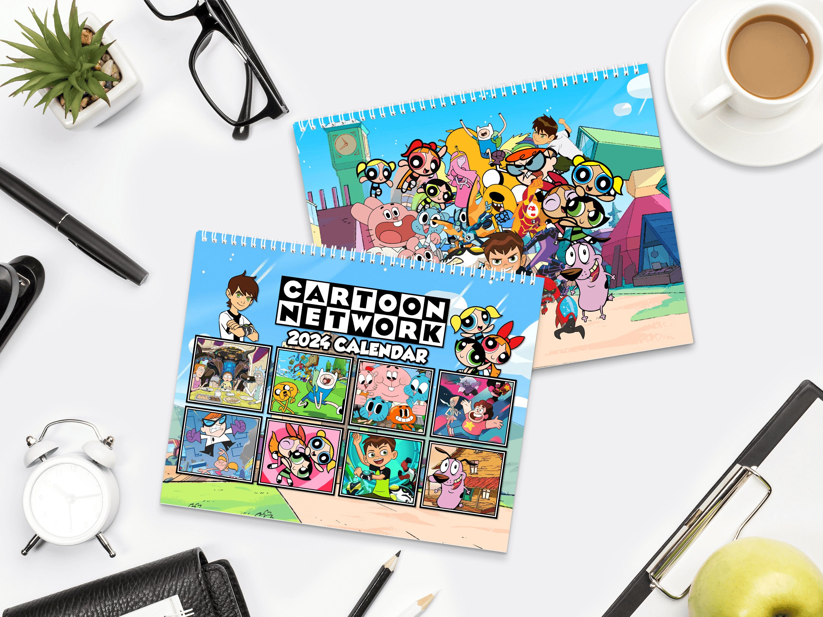 Desktop Calendars 2024 Cartoon Network sold by Valet Celestial | SKU ...