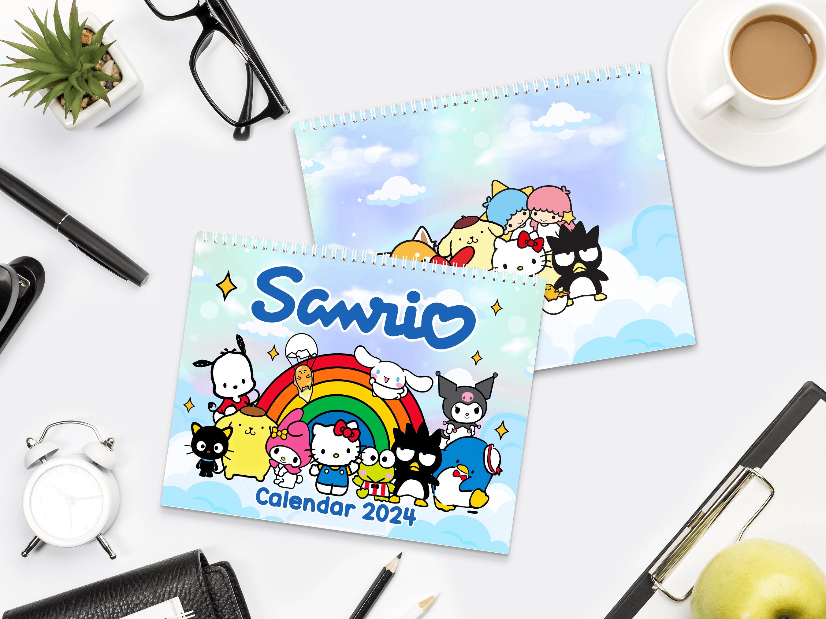 Desktop Calendars 2024 Sanrio Cartoon sold by Valet Celestial | SKU ...