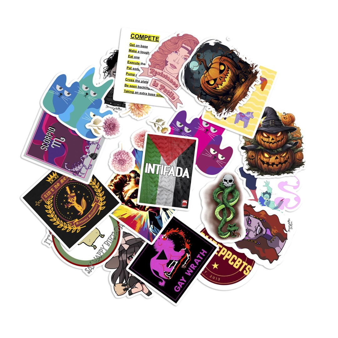 Sticker Pack 20 Dracula Vampire Bride Aleera Sticker Swedish Dala ...