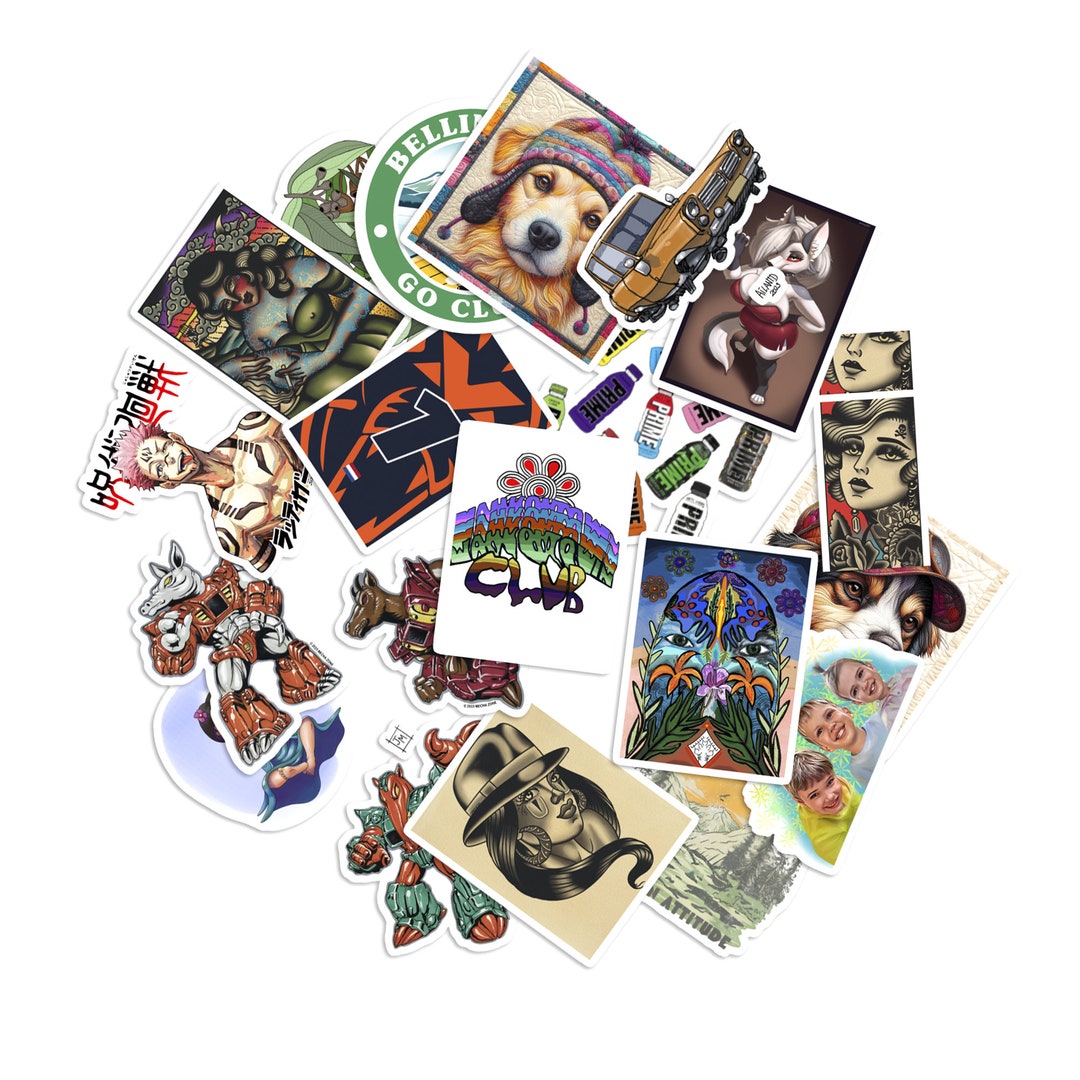 Sticker Pack 20 Warrior Antelope Warrior Anteater Warrior Aardvark ...