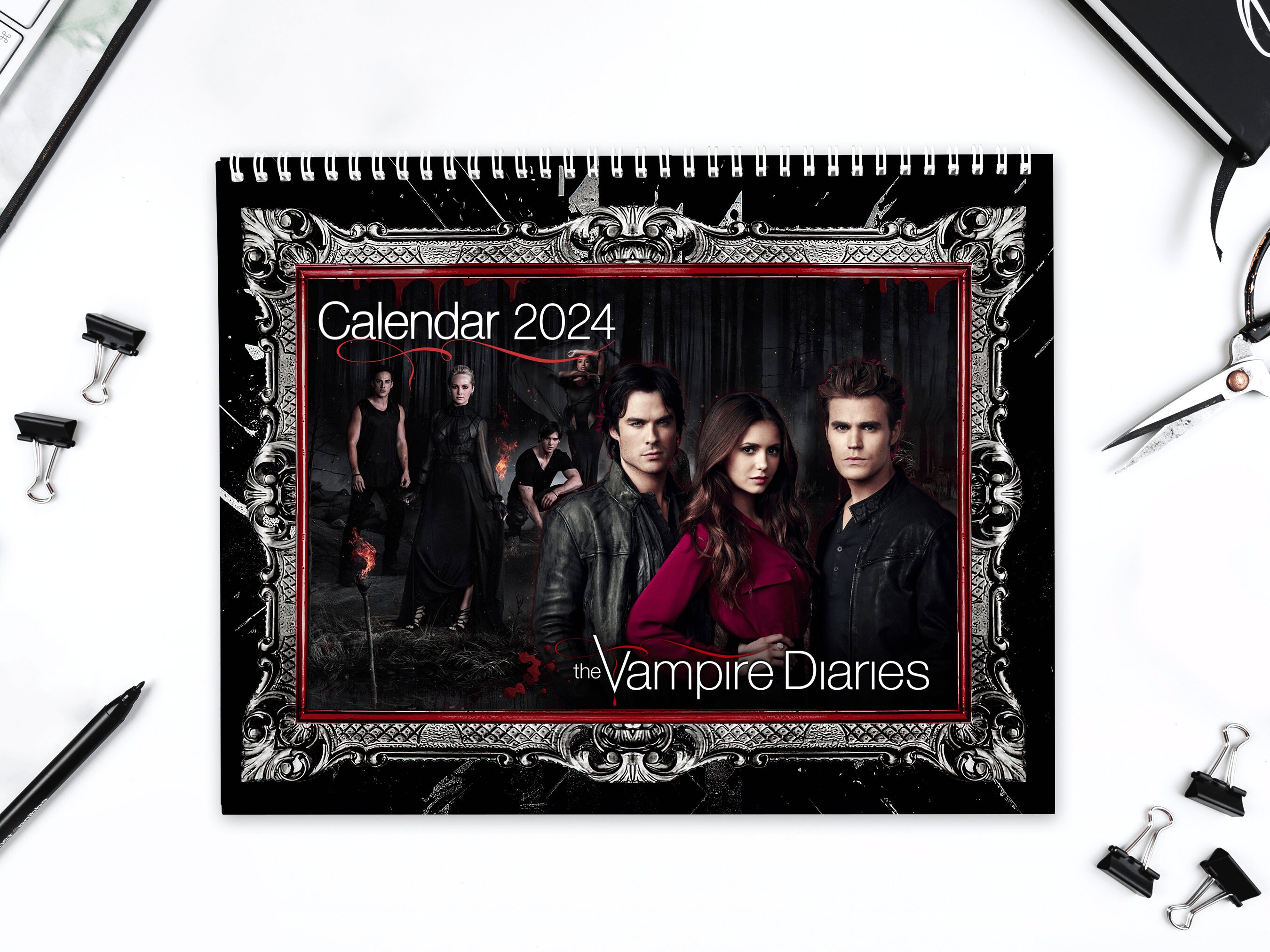Desktop Calendars 2024 The Vampire sold by Valet Celestial | SKU ...