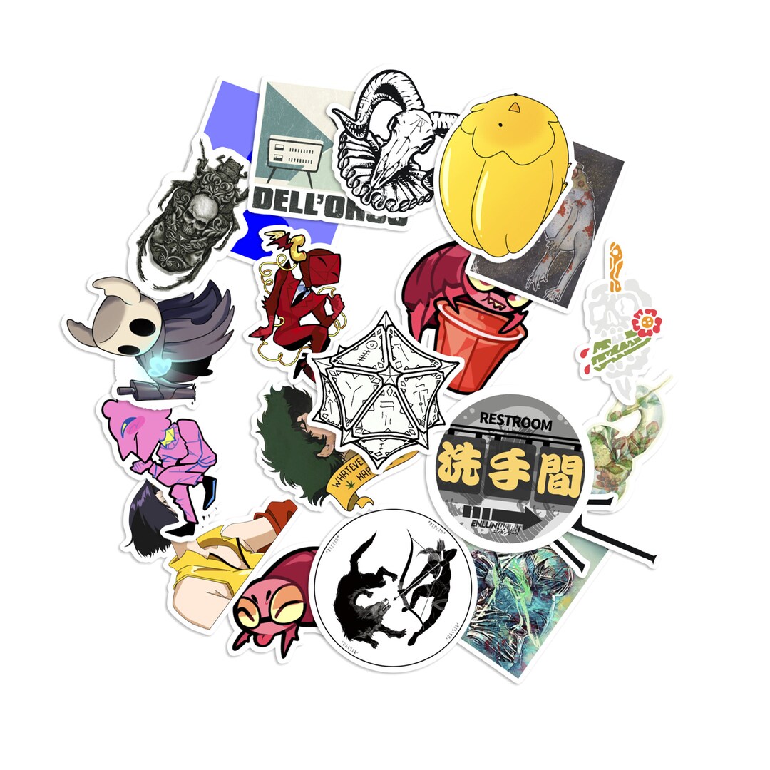 Sticker Pack 20 Spike Whatever Happens Happens Faye Valentine Theta ...