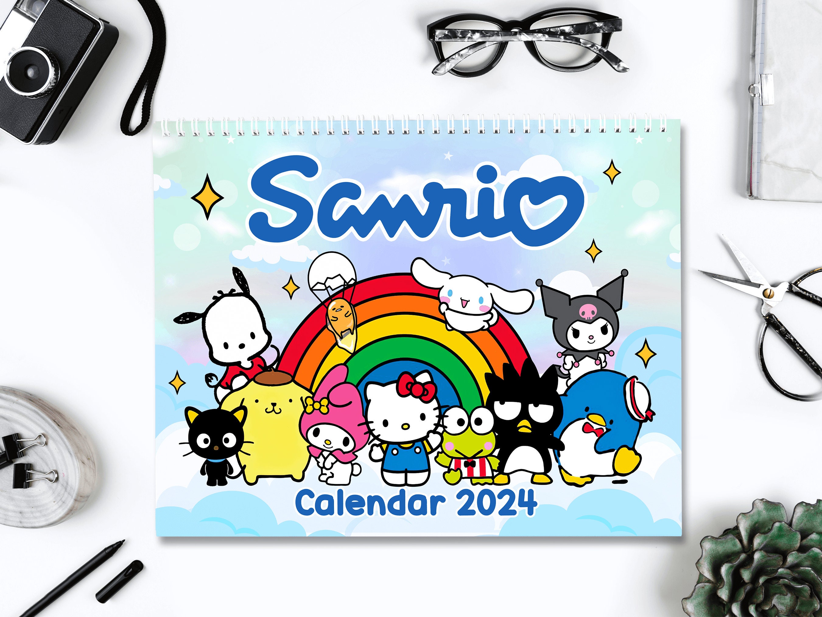 Desktop Calendars 2024 Sanrio Cartoon sold by Valet Celestial | SKU ...