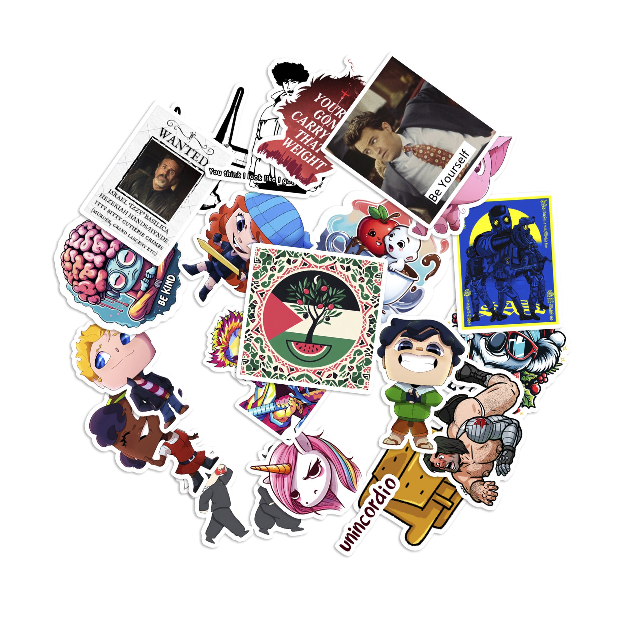 Sticker Pack 20 Izzy Wanted Poster Long Live Unincordio Crikey It S ...