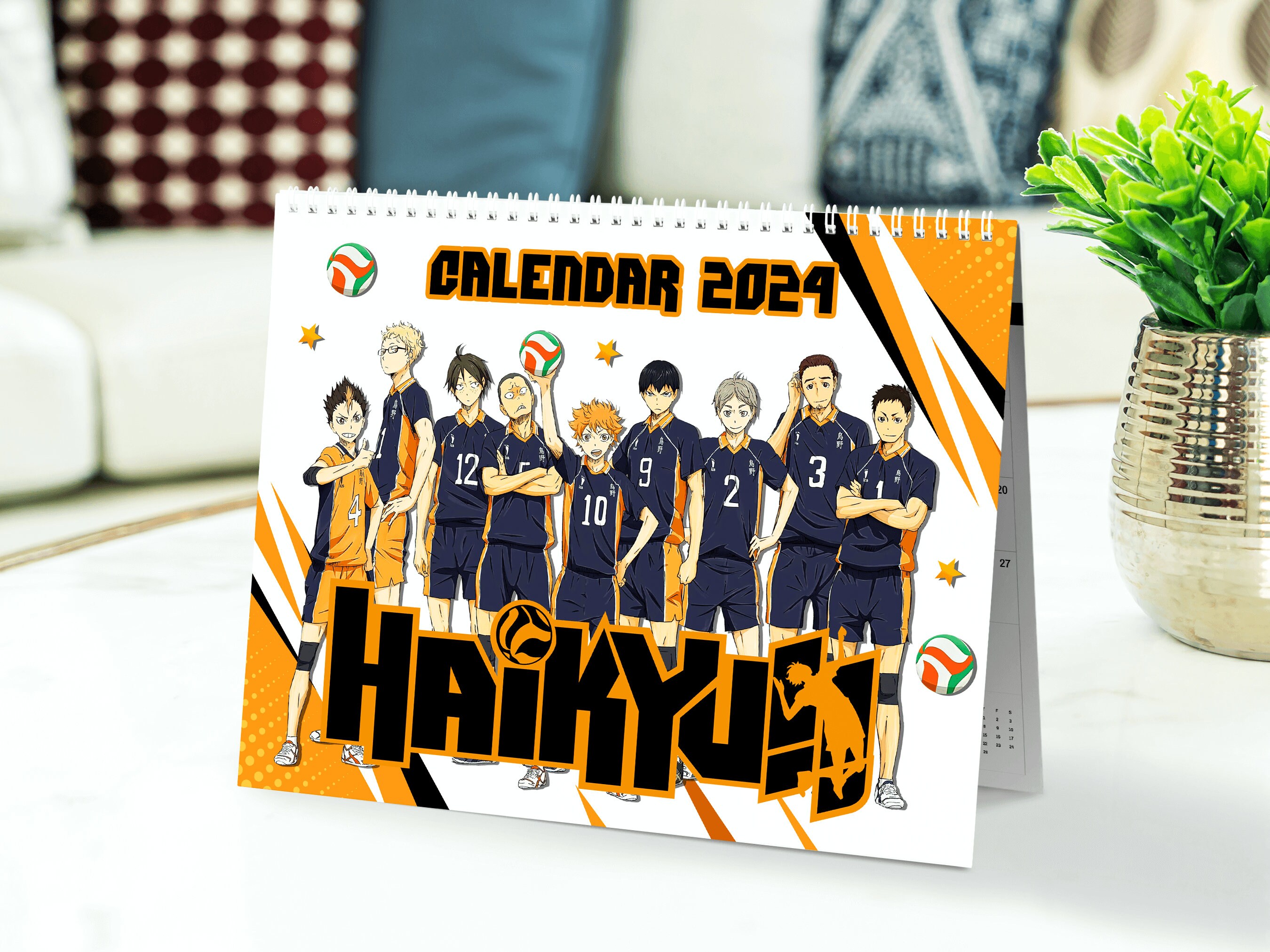 Desktop Calendars 2024 Haiikyuu sold by Valet Celestial | SKU 4206100 ...
