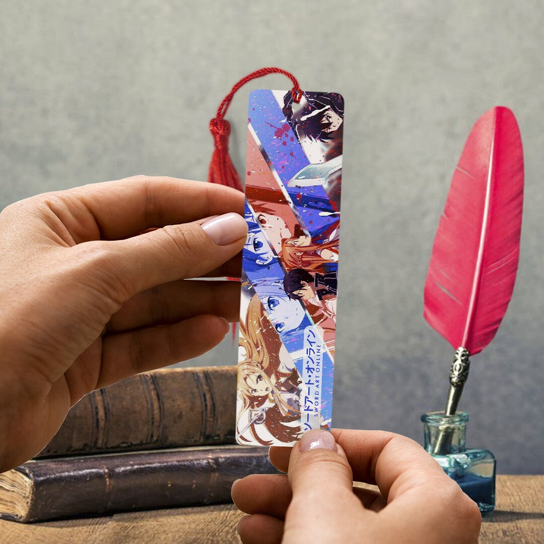 Bookmarks Metal Ruler Sword Bookography Art Measure Online - Etsy