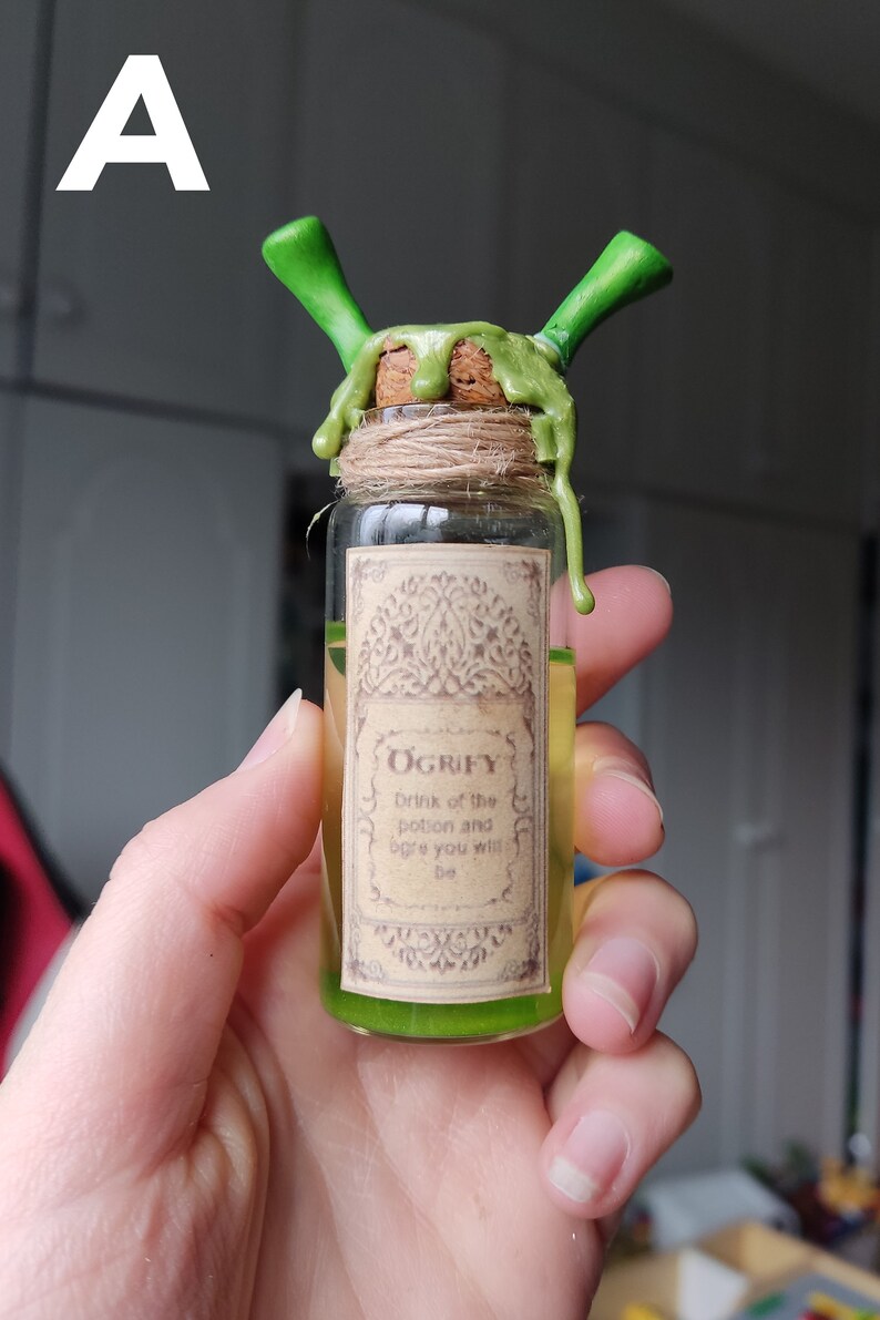 Shrek Inspired Colour Changing Ogre Potion/ Elixsir - Etsy UK