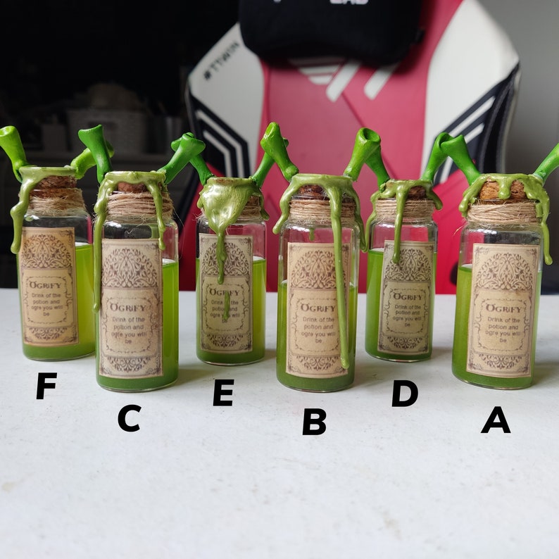 Shrek Inspired Colour Changing Ogre Potion/ Elixsir - Etsy