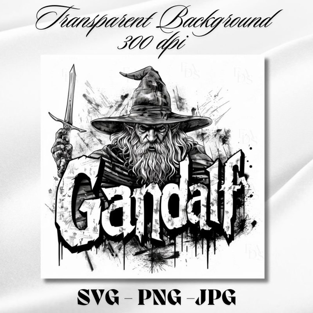 The Lord of the Rings Inspired Png,svg,jpg,300 Dpi,high Resolution ...