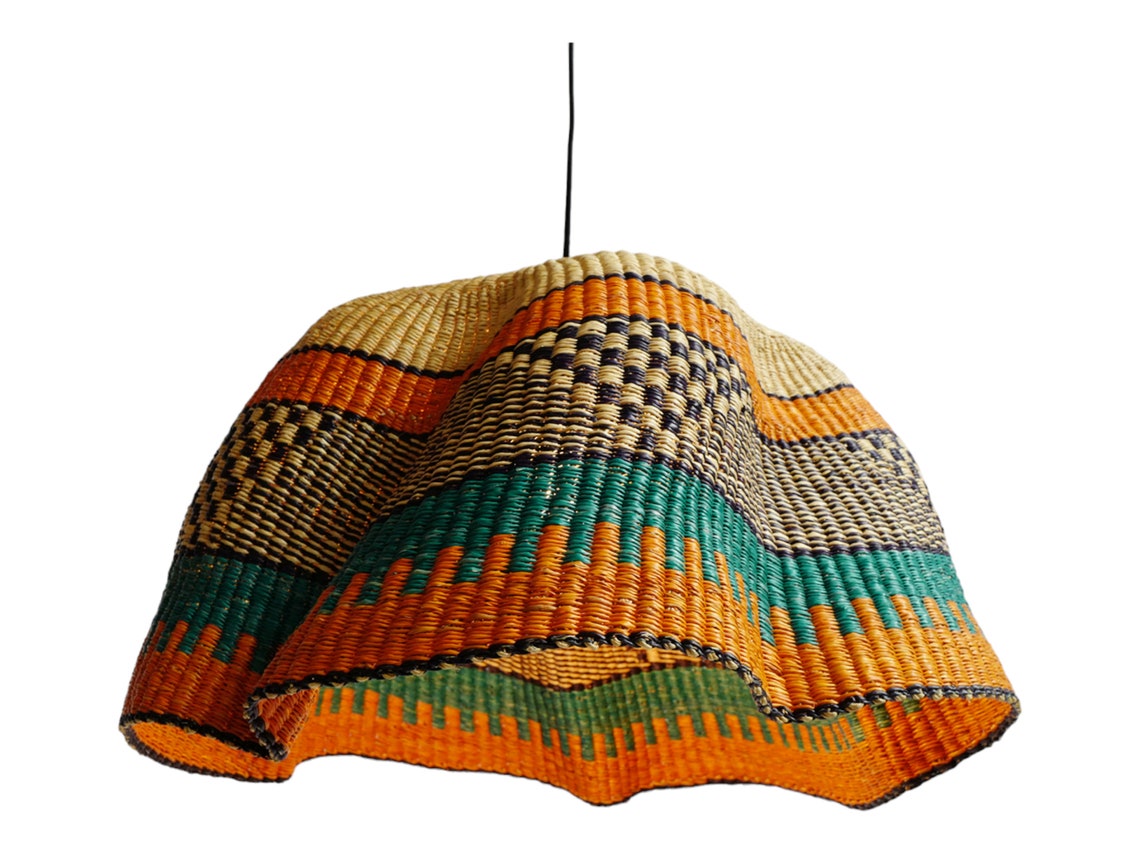 Lampshade, Woven Lampshade Basket,rattan Light Shade Basket,light Pendant Basket - Etsy