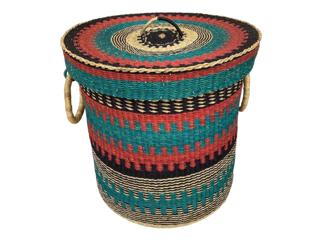 Handwoven Laundry Basket for Clothes,towels,sheets,blankets,large ...