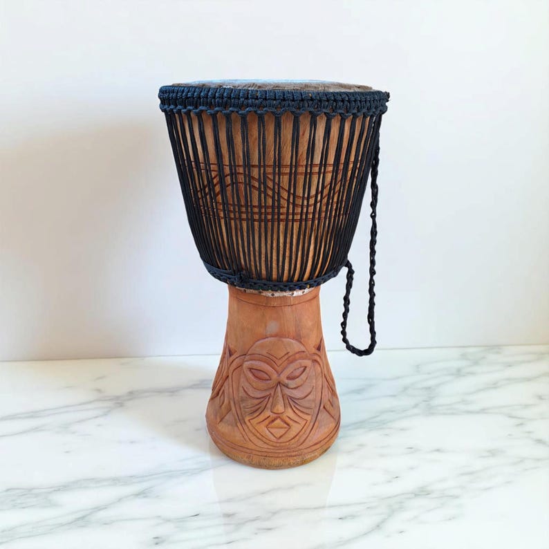 Djembe Drum 12x22 Inches,african Wooden Drum,ghana Djembe Drum, Musical ...