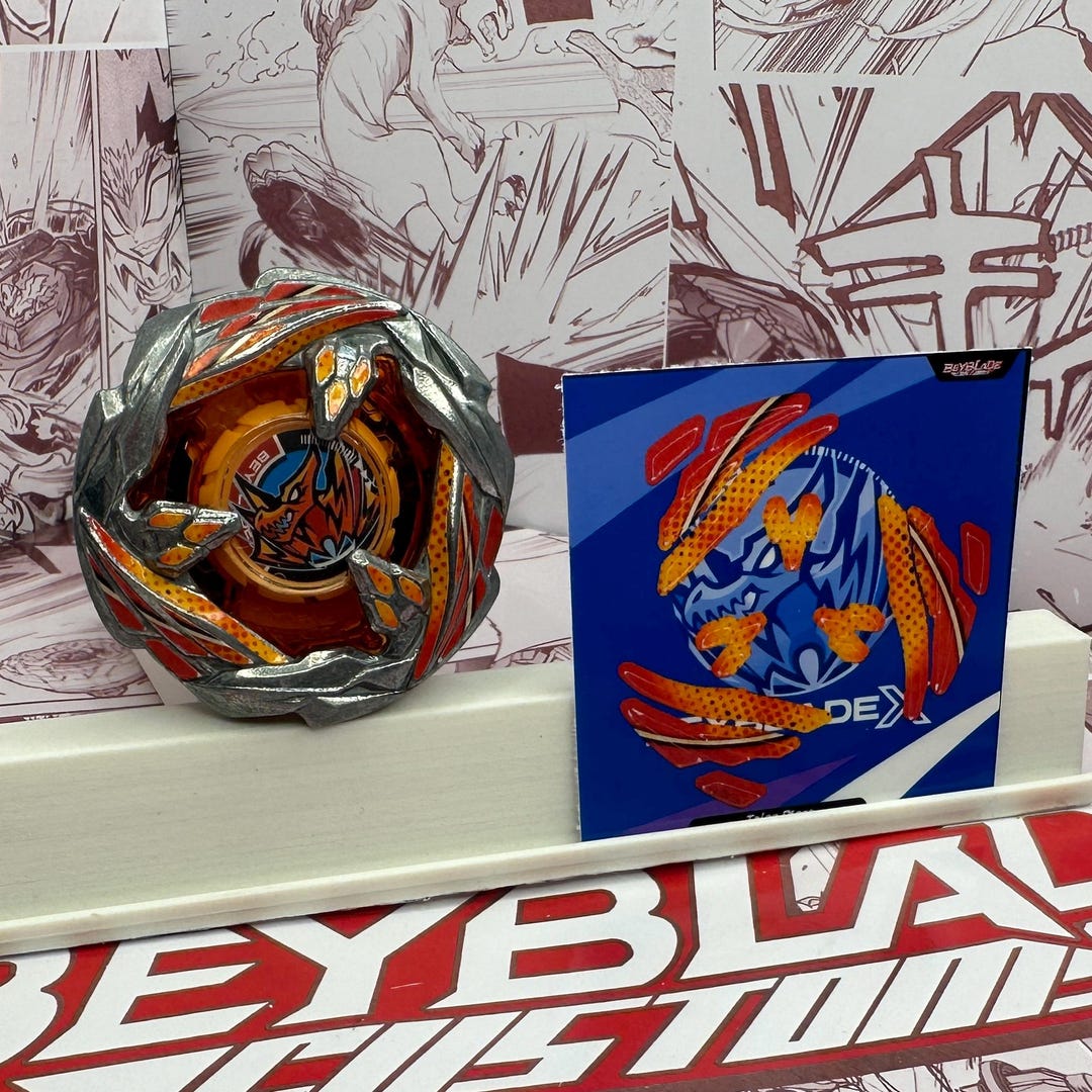 Beyblade X Talon Ptera Wing Custom Sticker Sheet - Etsy