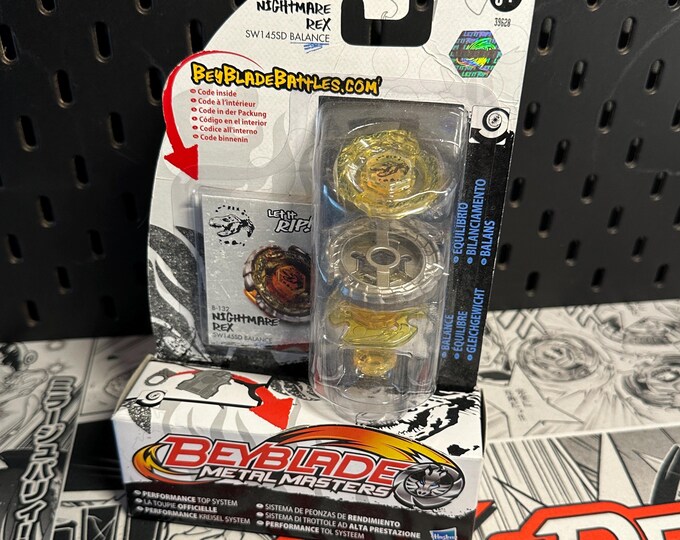 Beyblade Metal Masters Nightmare Rex SW145SD OVP Hasbro - Etsy