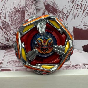 Beyblade X Steel Samurai Sword Custom Sticker Sheet - Etsy