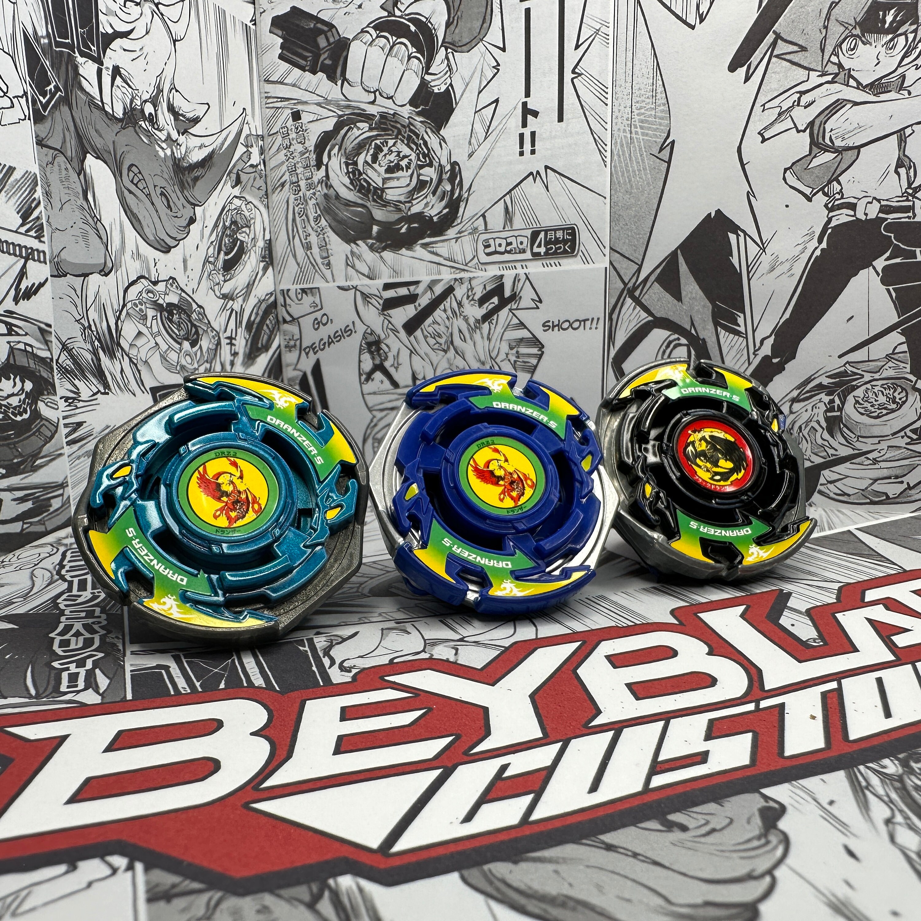 Beyblade X Dranzer S Sticker Sheet Black Dranzer Recolor - Etsy