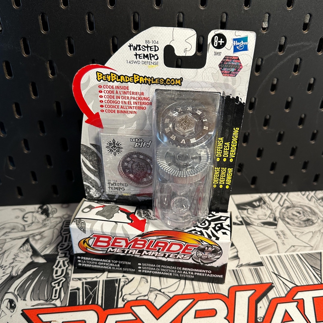 Beyblade Metal Masters Twisted Tempo 145WD OVP Hasbro - Etsy