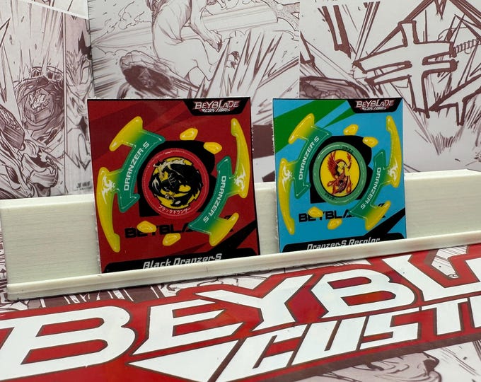 Beyblade X Dranzer S Sticker Sheet Black Dranzer Recolor - Etsy