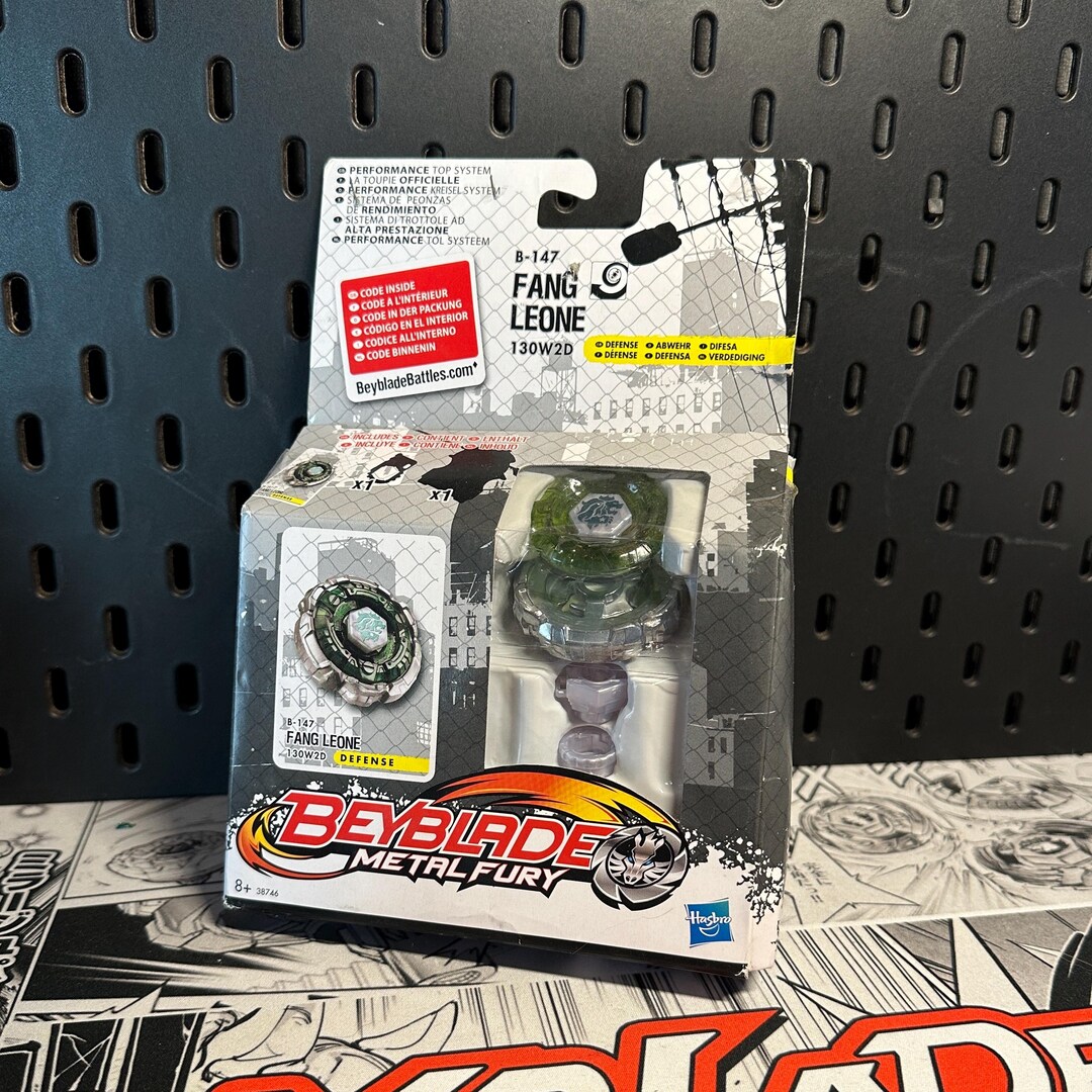 Beyblade Metal Fury Fang Leone 130W2D OVP Hasbro - Etsy