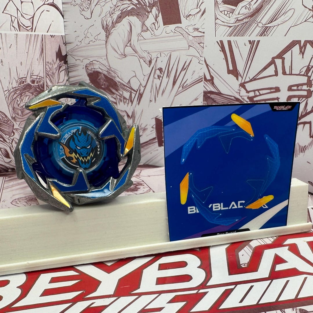 Beyblade X Dran Sword BLUE Custom Sticker Sheet - Etsy