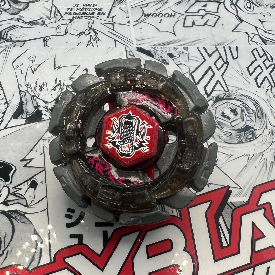 MFB32 Beyblade Metal Dark Wolf DF145FS (USED) - Etsy