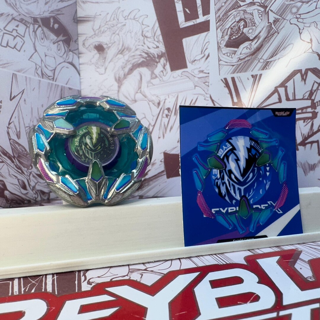 Beyblade X Knight Lance Armor Custom Sticker Sheet - Etsy