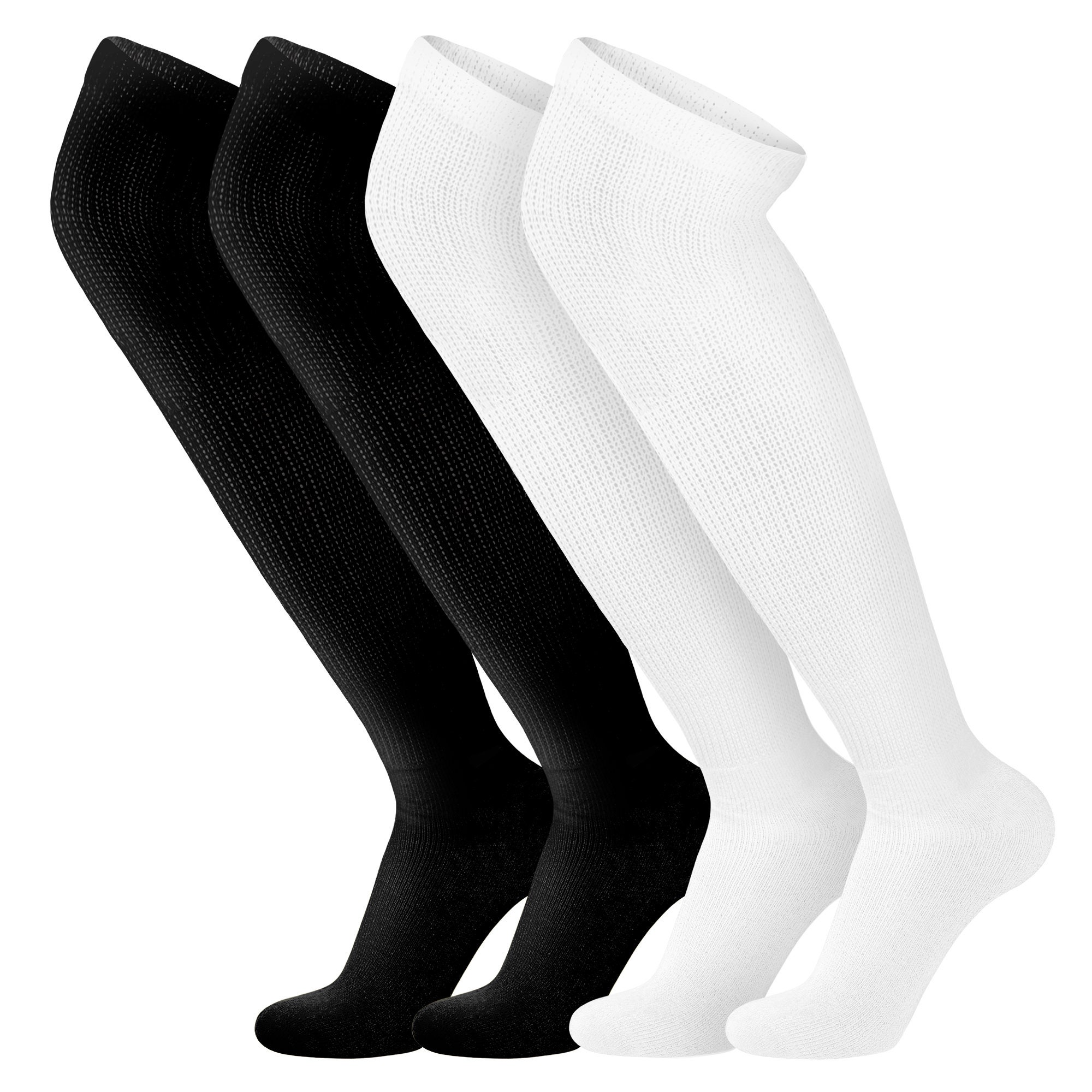 4 Pairs of Diabetic Over the Knee Cotton Socks - Etsy