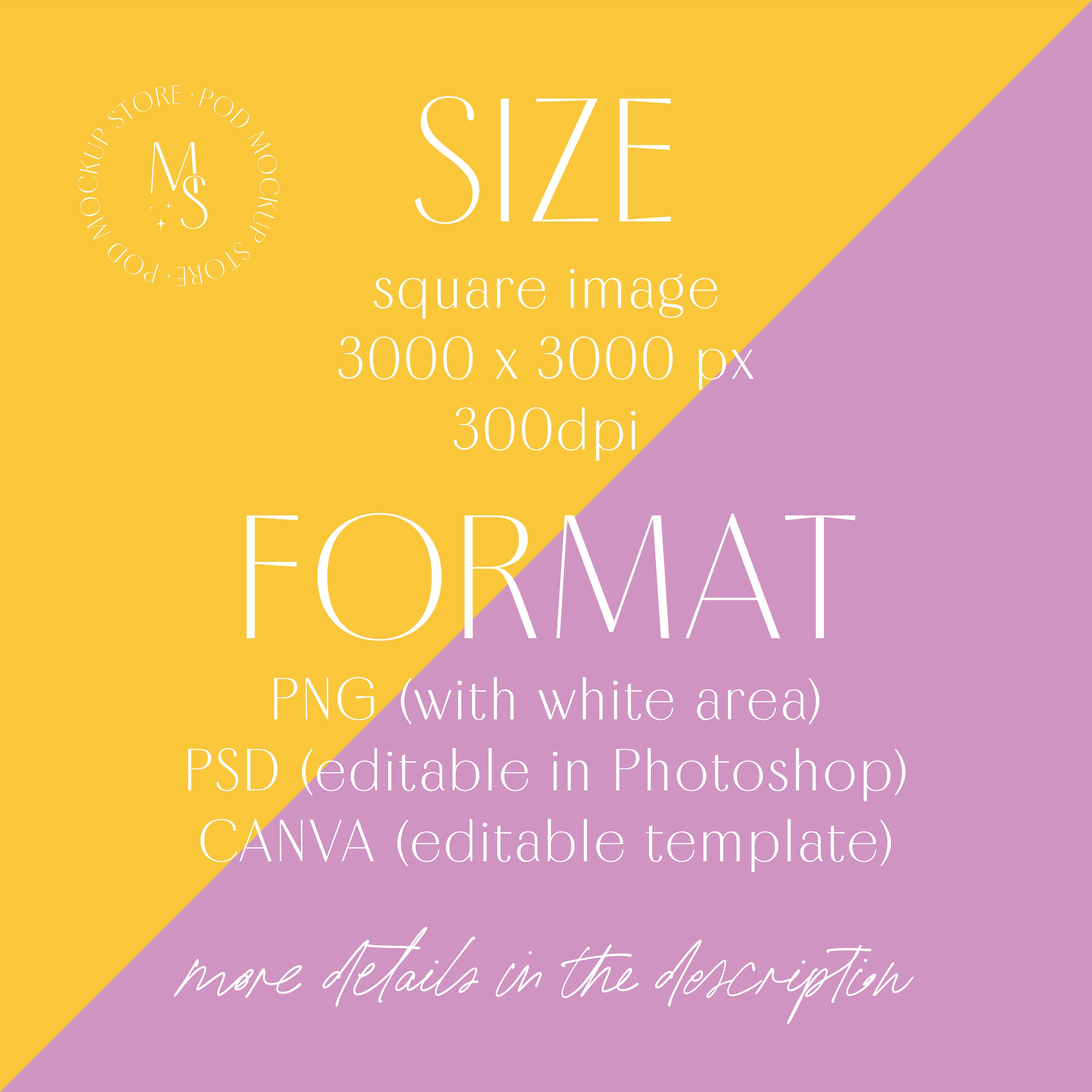 Polaroid Frame Mockup Psd Smart Object Canva Mock Up Easy Custom