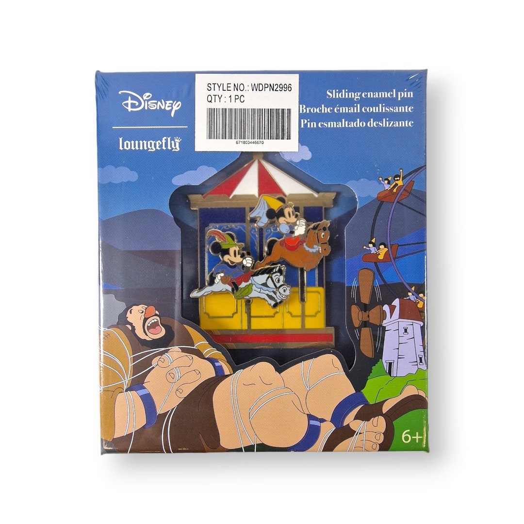 MICKEY sliding Brave Pin Limited Edition 1400 U. 2021 Loungefly ...