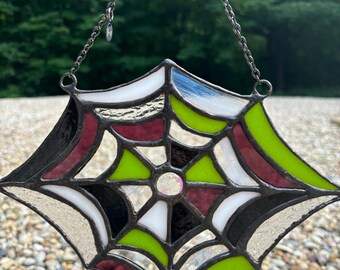 Wednesday's Window of Discovery Suncatcher / Stained Glass-like / Home ...