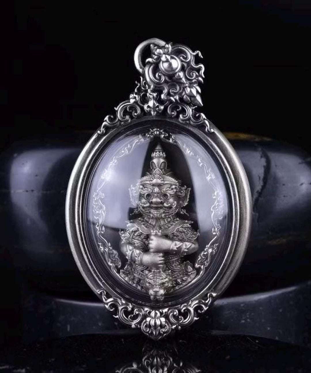 Sacred Thai Lord Vessavana Amulet Pendant Thao Wessuwan Talisman for ...