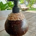Coconut Shell Soap Dispenser Set: Handmade Tropical Bathroom Decor - Etsy