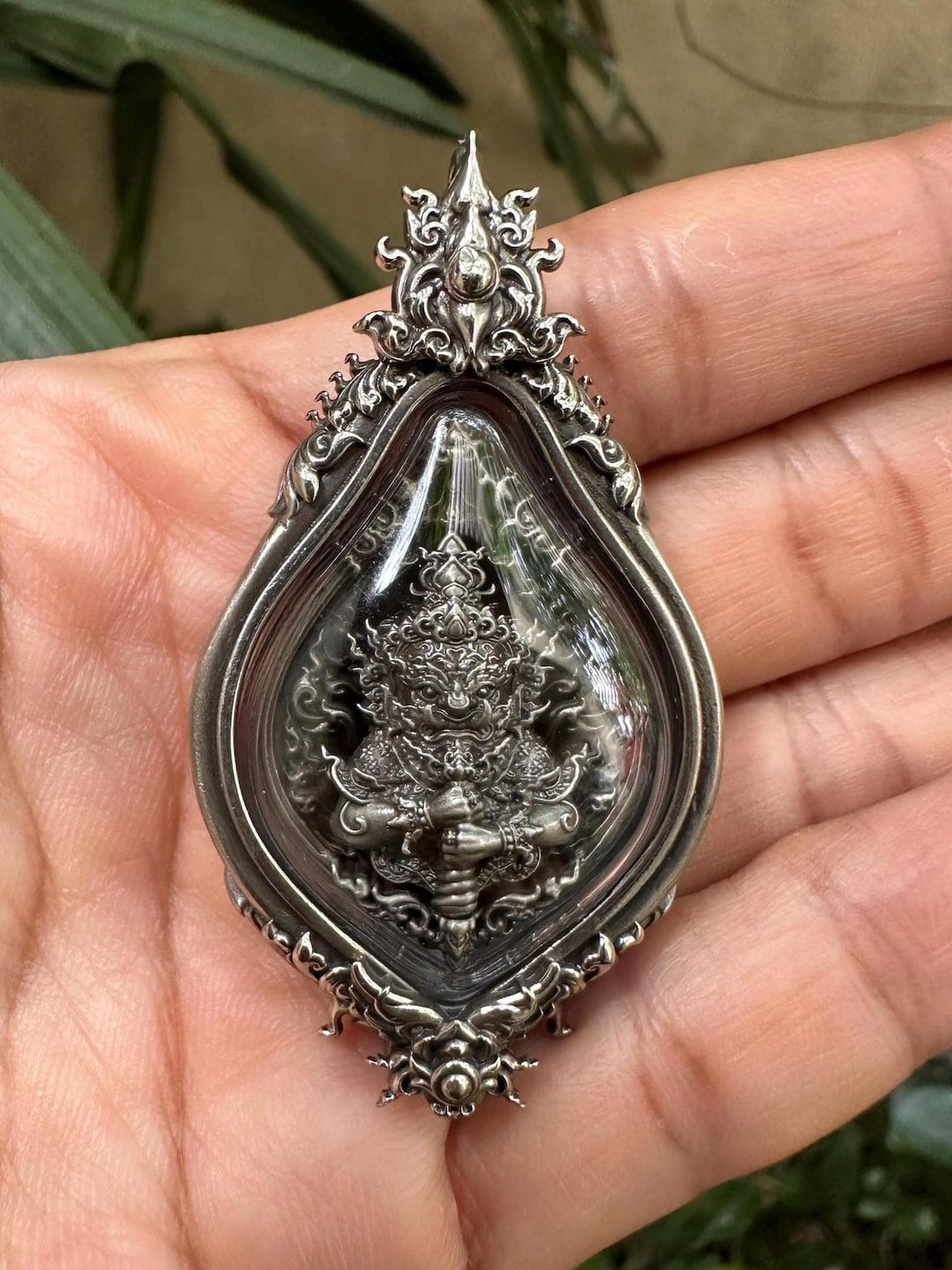 Sacred Thai Lord Vessavana Amulet Pendant Thao Wessuwan Talisman for ...