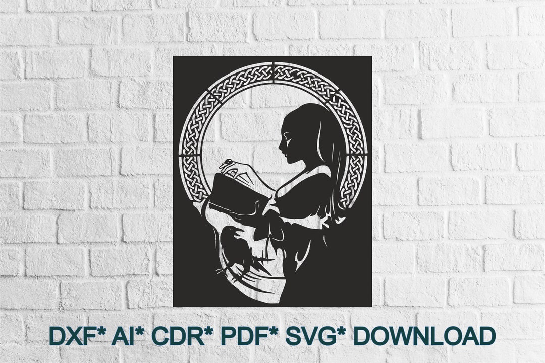 Woman SVG/DXF Digital Download dxf, Svg, Pdf, Cdr, Ai Laser CNC Plasma ...