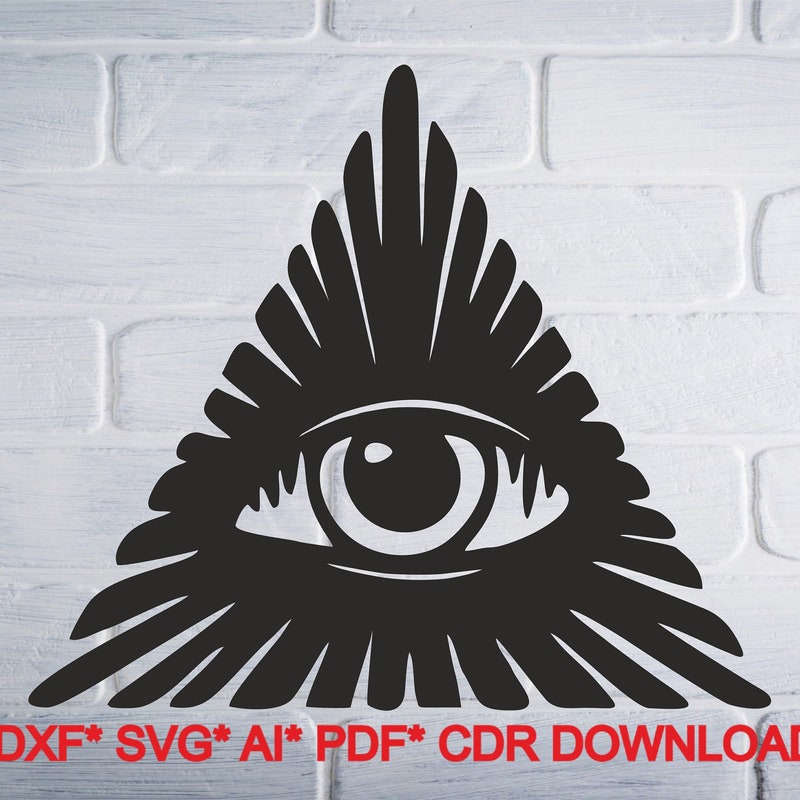 Illuminati Svg - Etsy