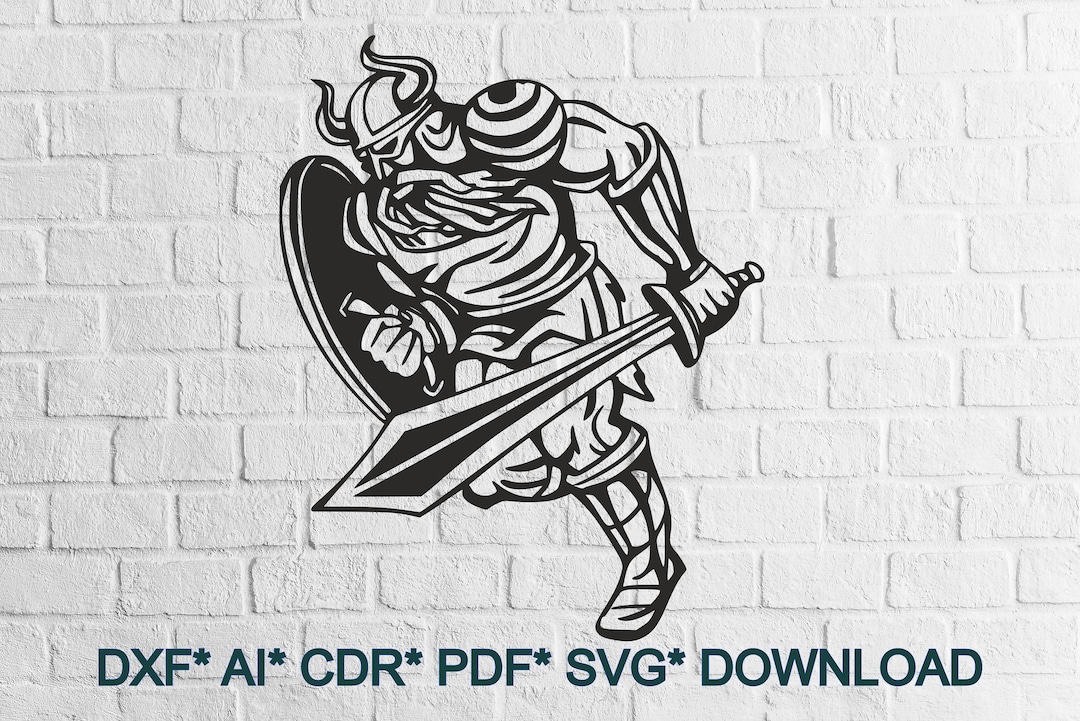 Viking SVG/DXF Digital Download Dxf, Svg, Pdf, Cdr, Ai Laser CNC Plasma ...