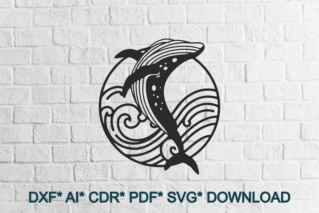 Shark SVG DXF, Animals Cut File Laser, Dxf for Plasma, Shark Cnc Wood ...